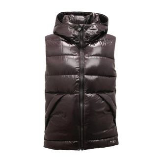 Tatras Schwarze &auml;rmellose Nylonjacke mit abnehmbarer Kapuze - - Jackets - Herren - Schwarzk - M