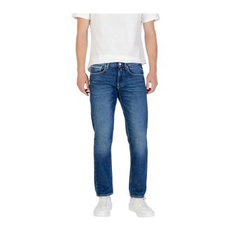 Replay Homme, Jeans, Bleu, Taille: W36 L32 Jean Droit en Denim