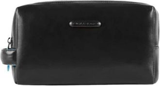 Piquadro Femme, Sacs, Noir, Taille: ONE Size Trousse de Toilette Blue Square