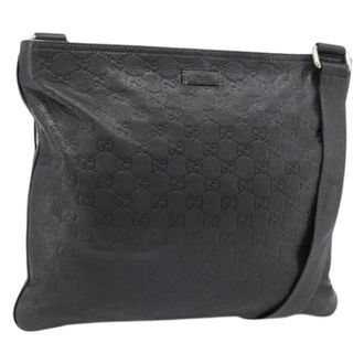 Gucci Pre-owned Canvas Umh&auml;ngetasche - - Pre-owned - Damen - Schwarzk - ONE SIZE