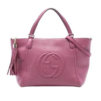 Gucci Pre-owned Sac Soho - Femme - Pre-owned - Violet - Taille: ONE Size