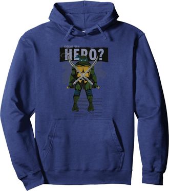 Teenage Mutant Ninja Turtles TMNT Teenage Mutant Ninja Turtles New York Hero Pose Classic Pullover Hoodie
