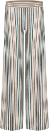 Cambio Femme, Pantalons, Multicolore, Taille: 40 FR Allison Wide Pantalons