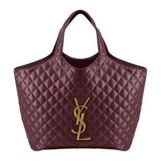 Saint Laurent Icare Tote - - Bags - Damen - Rot - ONE SIZE