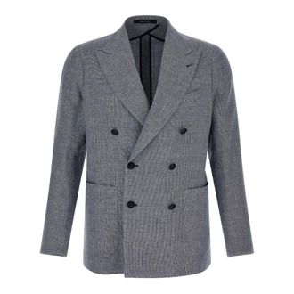 Tagliatore Homme, Vestes, Bleu, Taille: 3XL Blazer Montecarlo