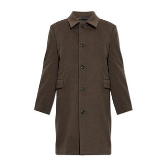 Paul Smith Wollmantel mit einfachem Gehschlitz - - Coats - Herren - Braun - M