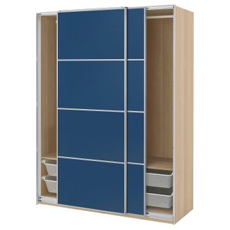 IKEA PAX / MEHAMN Kleiderschrank mit Schiebetüren