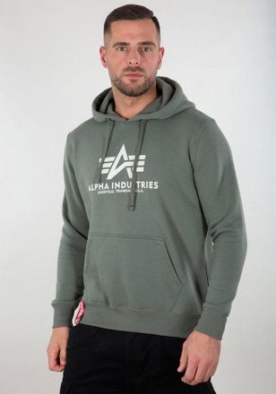 Alpha Industries Kapuzensweatshirt Basic Hoody Baumwollmischung, regular fit