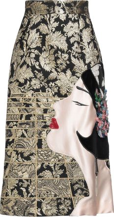 Dolce & Gabbana HOSEN & R&Ouml;CKE - Midi-R&ouml;cke auf YOOX.COM