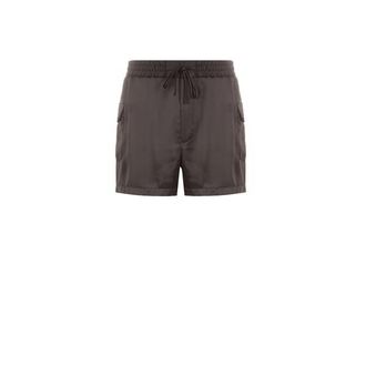 Saison 1865 Satin-Shorts - Schwarz