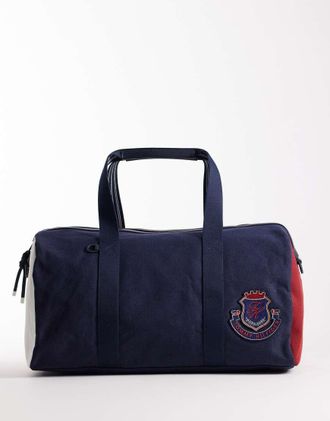 Tommy Hilfiger Heritage - Beuteltasche in Marineblau mit Wappenlogo