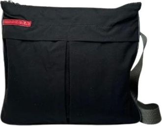 Prada unisex, Pre-owned, Noir, Taille: ONE Size Sac bandouli&egrave;re vintage Pre-owned