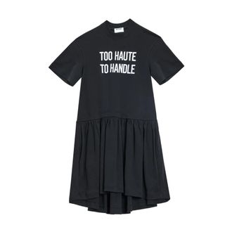 Moschino Too Haute to Handle Kleid - - Dresses - Damen - Schwarzk - S