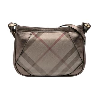 Burberry Pre-owned Vintage Check and Leather Crossbody Bag - - Pre-owned - Damen - Braun - ONE SIZE