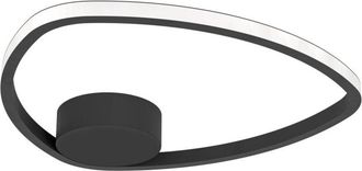Eglo Eglo LED Deckenleuchte Moschella schwarz Ø 38 x 4 cm RGB