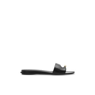 Tory Burch Leder-Slipper - - Shoes - Damen - Schwarzk - 35 1/2 EU