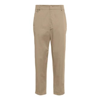 low brand Beige Twill Hose - - Trousers - Herren - Beige - W32