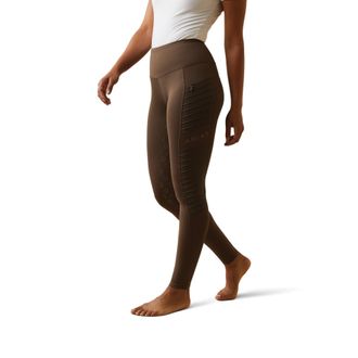 Ariat Womens Eos Moto Full Seat TightRiding Breech in Banyan Bark, Size X-Small, by Ariat