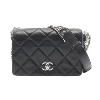 Chanel Pre-owned Vintage Cross Body Bag - - Pre-owned - Damen - Schwarzk - ONE SIZE