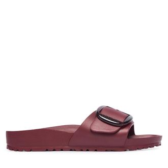 Birkenstock Pantoletten Birkenstock Madrid Big Buckle 1033116 Dunkelrot