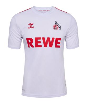 Hummel 1. FC Köln Trikot 3rd 2023/2024 F6475 weissrot, 3XL Unisex