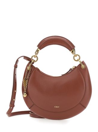 Chlo&eacute; Lambskin Shoulder Bag - Brown