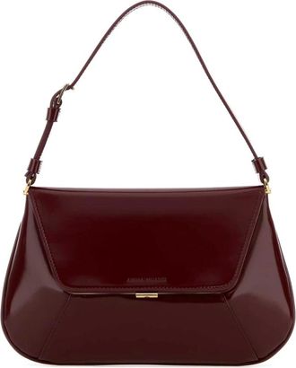 Amina Muaddi Femme, Sacs, Rouge, Taille: ONE Size AMI Shoulder Bag