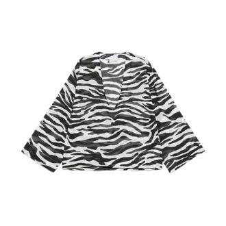 The Attico Chic Nero Baumwollbluse - - Blouses & Shirts - Damen - Schwarzk - XS