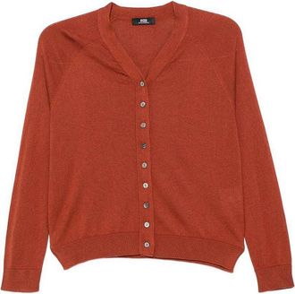 Alpha Studio Pull Col Rond - Marron