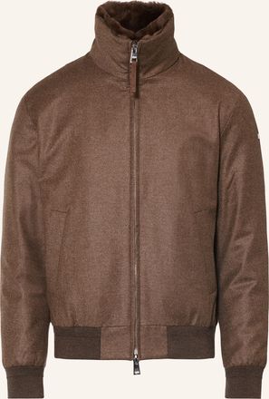 Duno Duno Daunenblouson Onorio Levico Mit Abnehmbarem Kragen braun