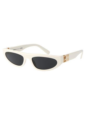 Miu Miu Womens Sunglasses 0mu 07zs White-Ivory Acetate White/ivory