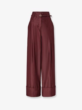 Fendi Taffeta trousers - FENDI - gender_Woman