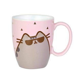 Enesco Pusheen by Our Name is Mud Sonnenbrille, Kaffeebecher, 340 ml, Pink