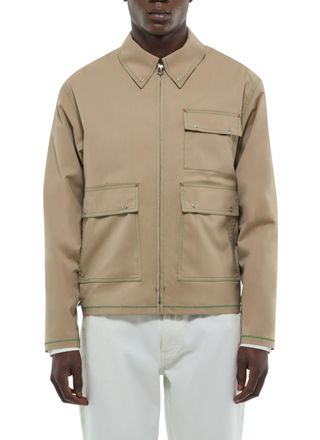Fursac Blouson en toile de laine m&eacute;lang&eacute;e - Taille XL - Homme