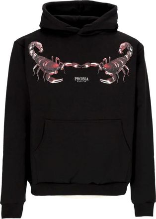 Phobia Archive Homme, Sweatshirts et sweats &agrave; capuche, Noir, Taille: XL Scorpion Sweat &agrave; capuche