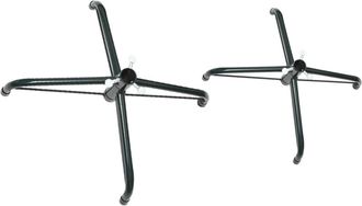 Valiclud 2st&uuml;cke Weihnachtsbaumst&auml;nder aus Metall Weihnachtsbaumgestell mit Vierbein-stativ Weihnachtsbaumhalter f&uuml;r Sicheren Stand Weihnachtsbaumhalterung For