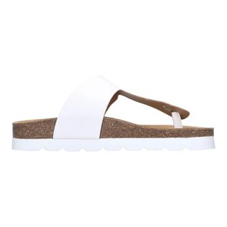 Alviero Martini 1A Classe Mules aus &Ouml;ko-Leder - - Shoes - Damen - Wei&szlig; - 39 EU