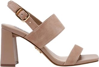 Steve Madden Femme, Chaussures, Beige, Taille: 37 EU Sandales &agrave; talons Wendie