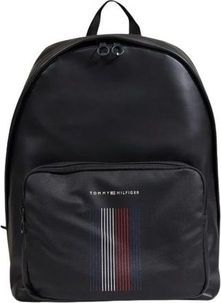 Tommy Hilfiger Homme, Sacs, Noir, Taille: ONE Size Polyester Backpack