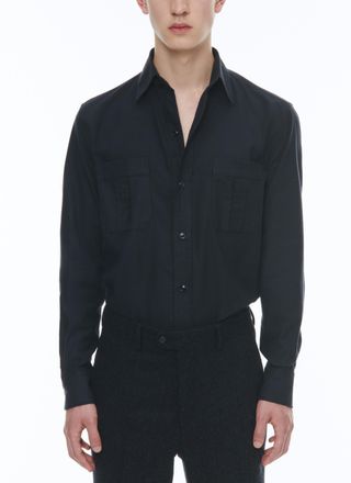 Fursac Surchemise en flanelle de coton - Taille XL - Homme