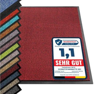 Floordirekt Paillasson dentr&eacute;e sky Rouge 90 x 300 cm