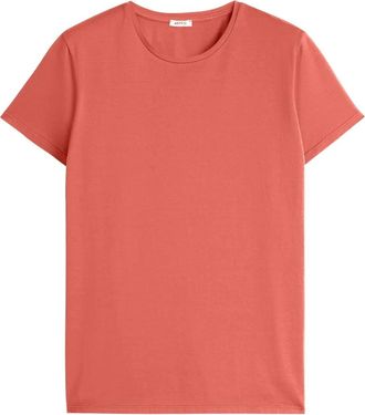 Aspesi crew-neck cotton T-shirt - Orange