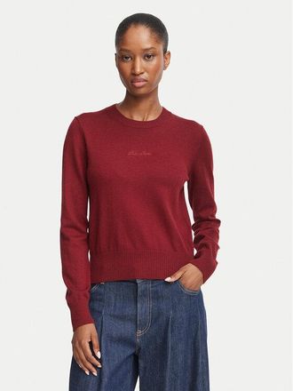 Guess Pullover W6BR01 Z1244 Dunkelrot Regular Fit