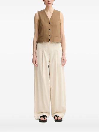 Marc O'Polo débardeur à boutonnière - Marron