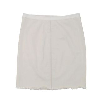 Rick Owens Femme, Jupes, Beige, Taille: 38 FR Sacri Mini Jupe en Denim