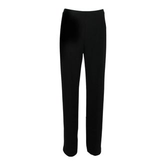 Frank Lyman Design Gerade geschnittene Hose zum &Uuml;berziehen - - Trousers - Damen - Schwarzk - S