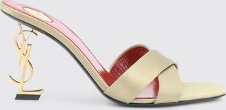 Saint Laurent Sandales &agrave; Talons SAINT LAURENT Femme couleur Beige