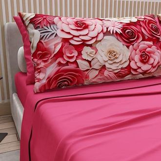 Petti Artigiani Italiani Petti Artigiani Italiani - Bettwäsche aus Baumwolle mit Kissenbezügen mit Digitaldruck, Bettwäsche für französisches Bett, Bettwäsche-Set für französi