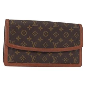 Louis Vuitton Pochette Vintage en Toile Pre-owned - Femme - Pre-owned - Brun - Taille: ONE Size