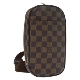 Louis Vuitton Sac bandouli&egrave;re vintage en toile Pre-owned - Femme - Pre-owned - Brun - Taille: ONE Size